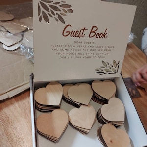 Monogram Wedding Guest Book Letter Sign Wedding Guest Book - Etsy