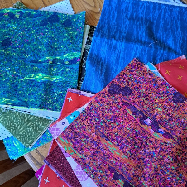 40 Layer Cake 10x10, Pre-cut Cotton, VIOLET Century D'andover Fabrics ...