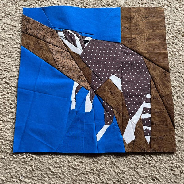 Puffin FPP Quilt Pattern, Foundation Paper Piecing Pattern, Sea Parrot ...