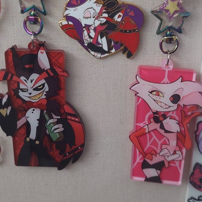 Helluva Boss 3D Acrílico Encanto Stolas Blitz Stolitz Millie Moxxie ...