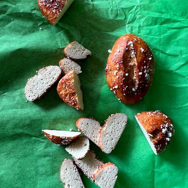 Miniature White Bread, Miniature Round Bread, Scale 1/12, Scale 1/6 ...
