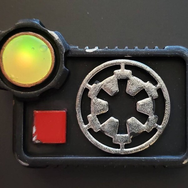 New Star Wars Cassian Andor Inspired Lighted Communication Badge ...