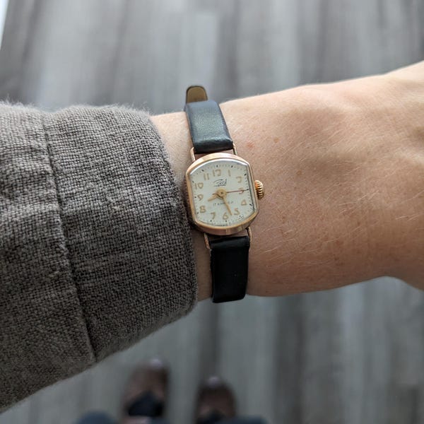 Quartz Wristwatch Women Seagull Vintage, Gold Plated Watch Bracelet for ...