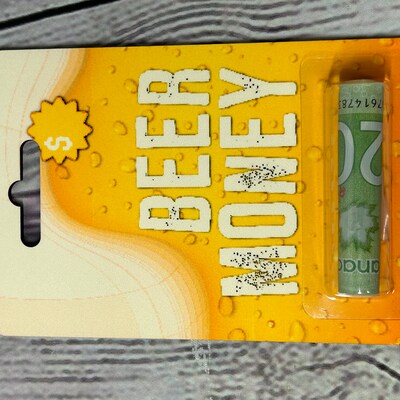 Beer Money, Beer Gift, Money Card PNG, Money Card, Money Holder PNG ...