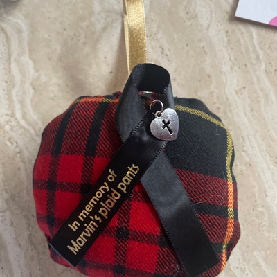 Bereavement Awareness Ribbons With Rose, Personalized With Your Message ...