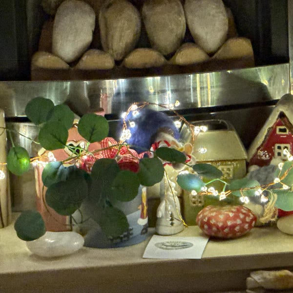 Flower Garland String Lights. Rustic Boho Fairy Lights Bunting With ...