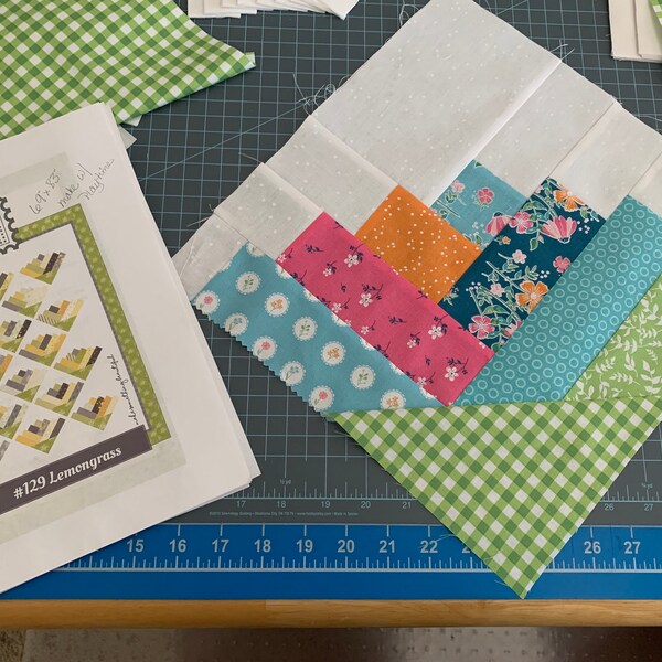 Lemongrass PDF Quilt Pattern by Coriander Quilts #129 - Etsy