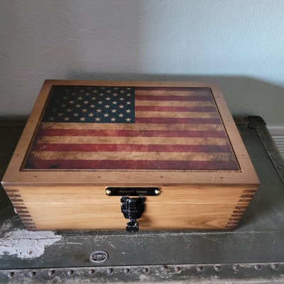US Flag & Constitution Pistol Case - Etsy