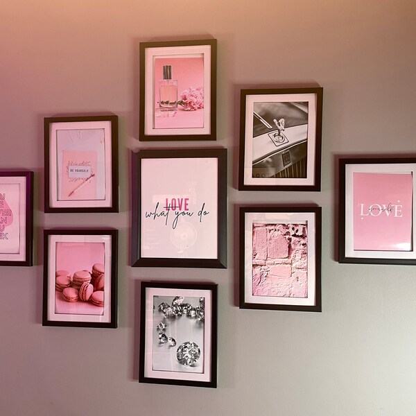 Soft Pastel Cottagecore Wall Collage Kit | Indie Room Decor, VSCO Wall ...