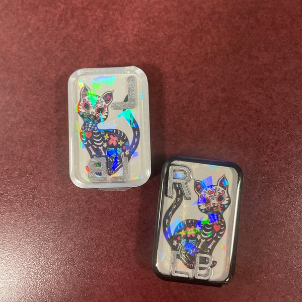 Cat Skeleton X-ray Marker- Cat Xray Markers With Initials - Cat Bones ...