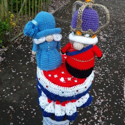 King Charles III Coronation Gnome Crochet Pattern, Charles III and ...