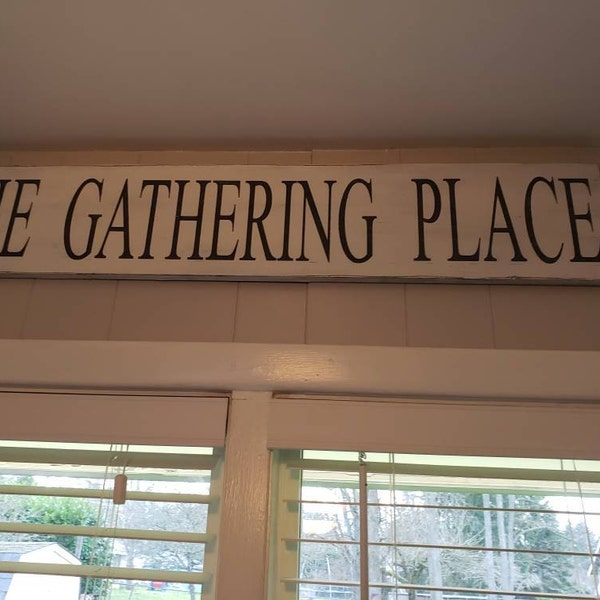The Gathering Place Sign, Gathering Place, Gathering, Gather Sign ...