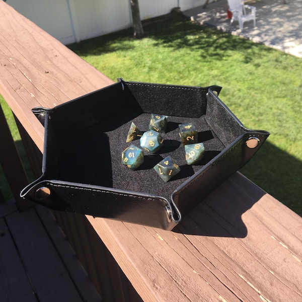 Dnd Dice Tray, Collapsible Dice Tray, Portable Dice Tray, Custom Dice ...
