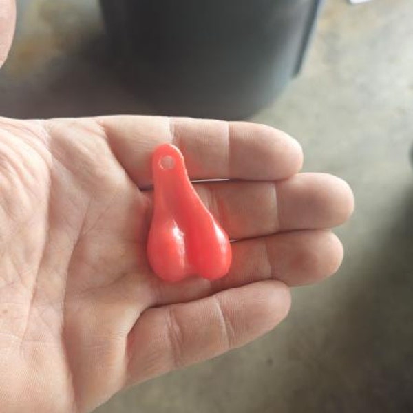 Truck Nuts 4" Tall Flesh (beige) Toned Biker Ballz Nutz With FREE ...