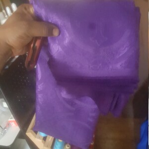 Liturgical Fabric REVERSIBLE Purple Satin Jacquard Brocade BTY - Etsy