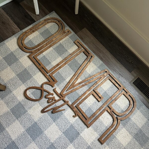 Letter Board Ledge, Set of 3 24 Ledges, Homework Station Decor, Letter ...