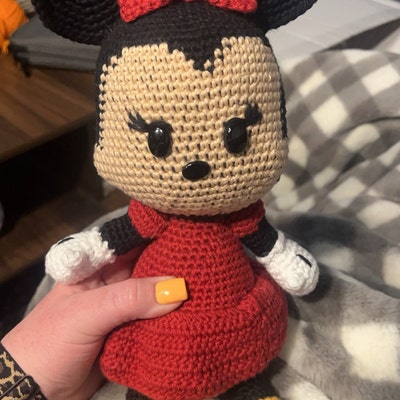 Mickey and Minnie Mouse Large Size English Pattern - Etsy