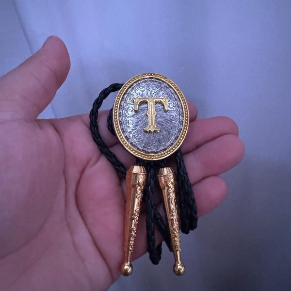 Engraved Tree Bolo Tie Pine Forest Moon Gifts for Him Bola Leather ...