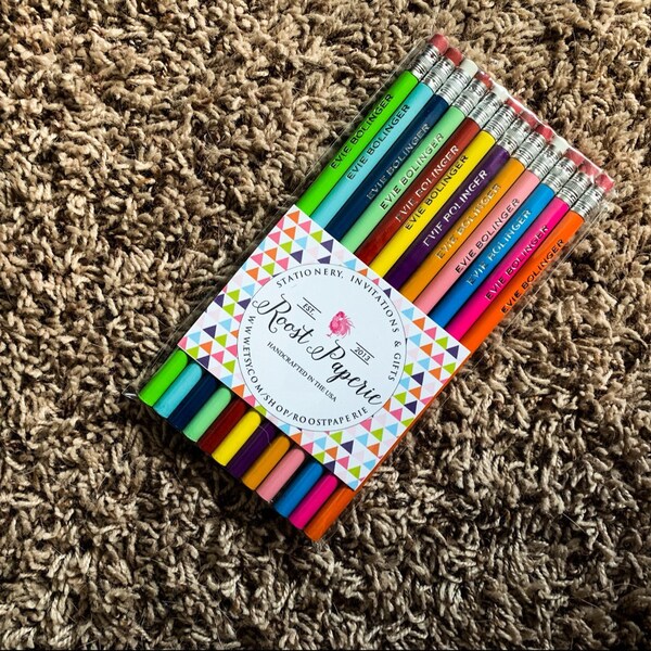 Custom Pencils, Personalized Pencils, Glitter Pencils, Hologram Pencils ...