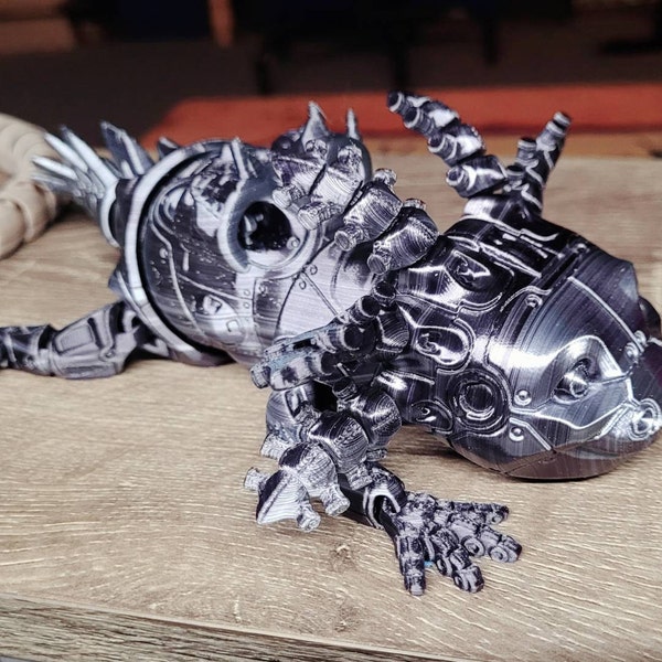 Robolotl - Robot Axolotl Digital .STL File for 3d Printing, Articulated ...