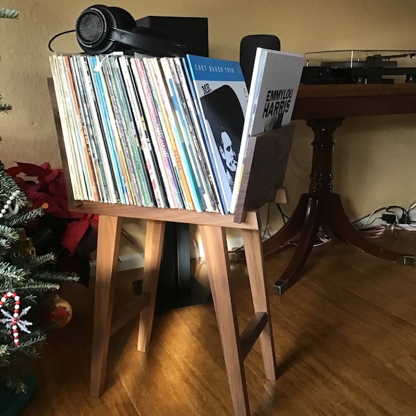 FLIP LP Stand, Record Stand With Forward Facing Vinyl Storage - Etsy