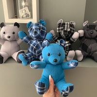 One Sleeper Memory Bear, Keepsake Bear, Memorial/ Personalized Baby ...