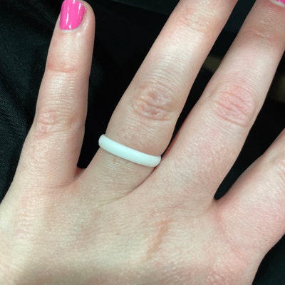 Glitter Silicone Rings, Stackable, Water Proof, Wedding, Eco Friendly ...