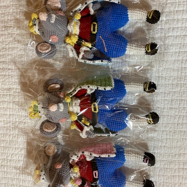 Handmade Crochet Twiddlefinger Inspired Bear | FNF Doll Plush | Custom ...