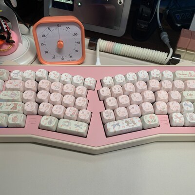 Prebuild Kitten Alice Pink Beige Aluminum Ergonomic Customized ...