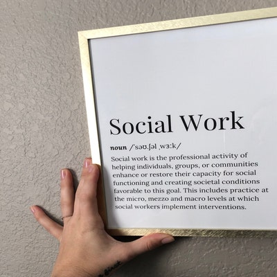 Respect Social Worker Printable Quote Print MSW Graduation Gift School ...