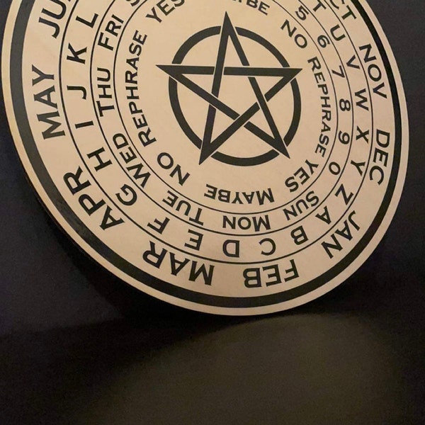 Pendulum Board Svg Cut Files For Cricut Ouija Spirit Board Svg