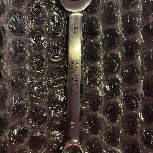 Engraved Wrench, Custom Engraved Text or Logo, Personalized Design ...