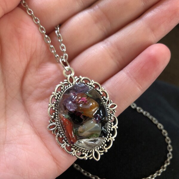 DESIGN Your Own AMULET -custom Order, Crystals, Jewelry, Necklace ...