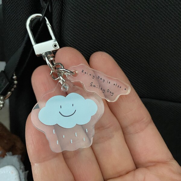 Rice Cake Puppy in Spring Card Holder Cute Acrylic Card Holder, Kawaii ...