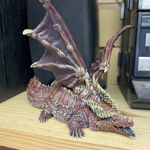 Themberchaud the Red Dragon Model for Dungeons and Dragons - Etsy