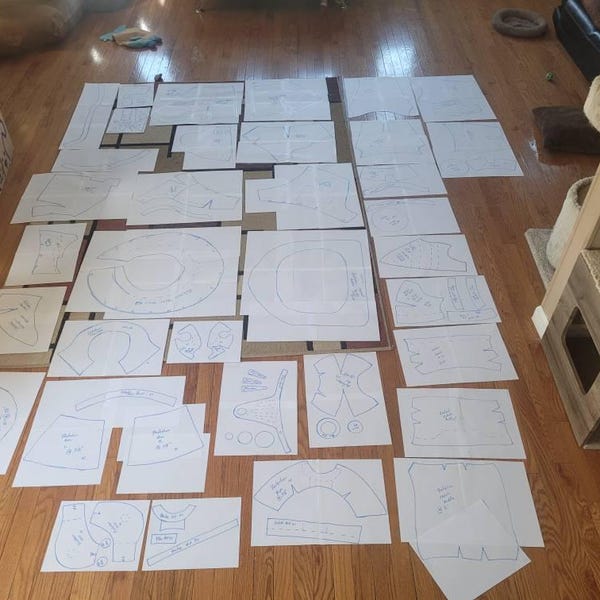 Fallout 4 Combat Armor Templates and Instructions - Etsy