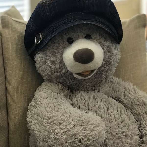 Fiddler on the Roof Hat Black Cotton Linen Tevye Fiddler Fisherman ...