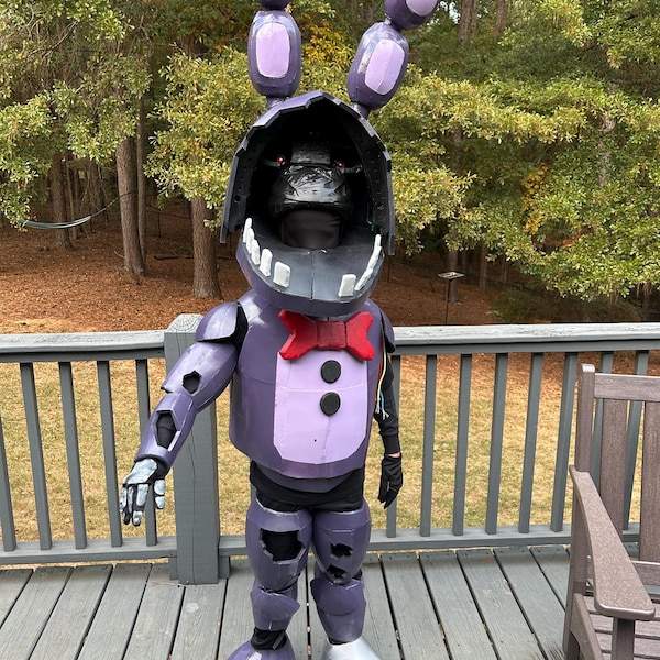 Withered Bonnie - PDF/PDO Foam Templates for Cosplay (fnaf, Five Nights ...