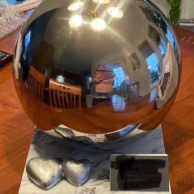 Perfect Cremation Urn for Ashes for Adult Stainless Steel Urn for Human ...