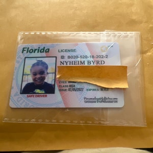 Kid's Fake Drivers License, Adult Joke Licenses, Fake Kids State ...