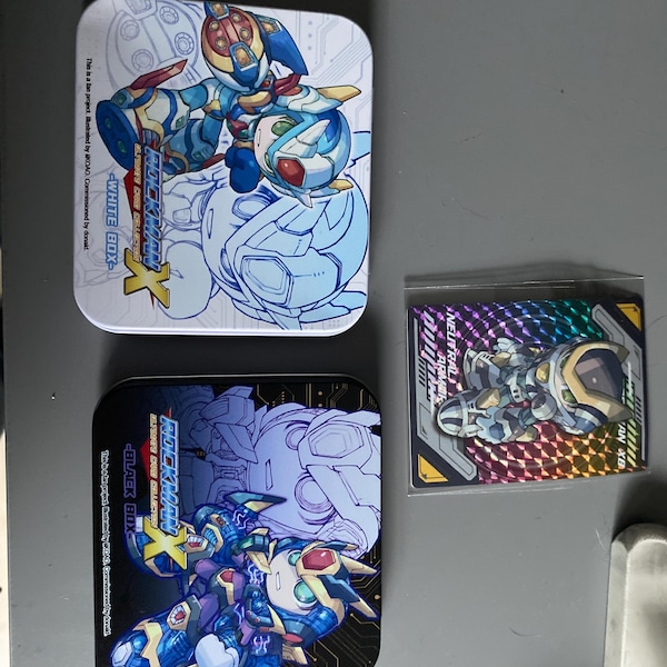 Mega Man X Ultimate Card Collection Holographic Card Sets (art by ...