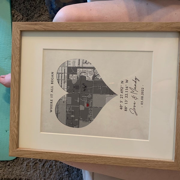 First Date Gift, Our First Date Memory, the Night We Met, Date Night ...