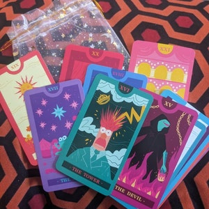 The Charming Cryptids Oracle Deck Cryptozoology Tarot Cards - Etsy
