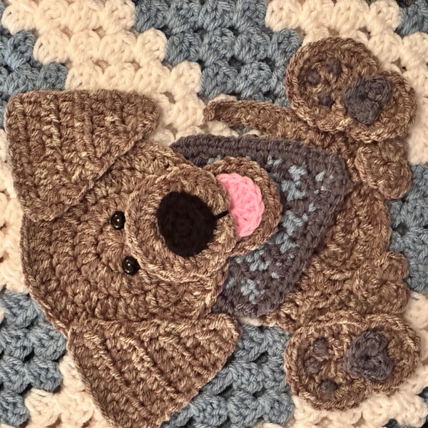 Crochet Pattern - INSTANT PDF DOWNLOAD - Chocolate Lab - Dog - Crochet ...