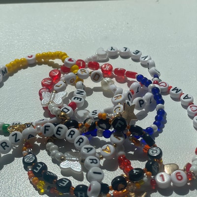 Custom Wavy F1 Bracelet - Etsy