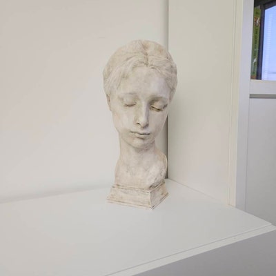 Plaster Cast of Michelangelo's David, Eye Sculpture. Male Sculpture ...