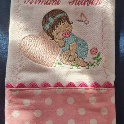 Baby Girl Heart Embroidery Design, Girl Embroidery Design Machine ...