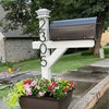Brilliant White Snappot® Post Planter Kit-flower Pot for Mailbox Post ...