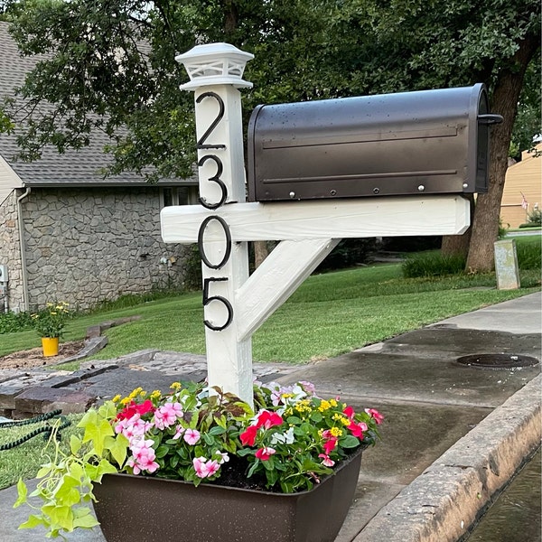 Snappot® Mailbox Planter Box - Resin Planter Extra Large Flower Pot ...