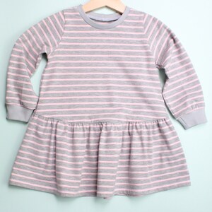 Low Waist Dress, Girl's Dress Sewing Pattern, Dropped Waist Dress ...